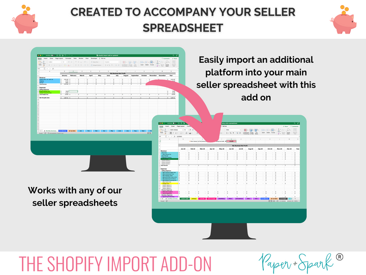 Bookkeeping Templates – Paper and Spark
